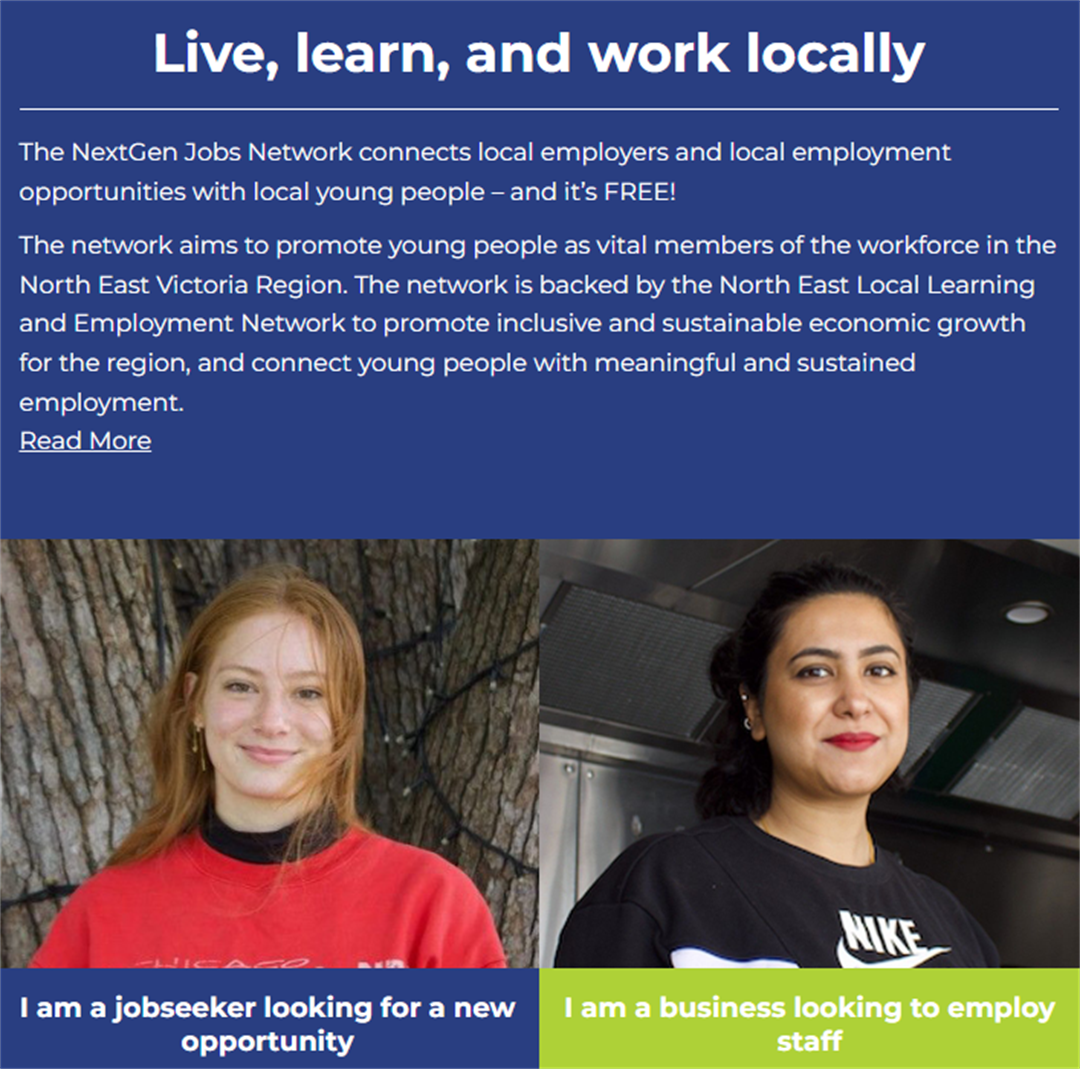 NextGen - Local Jobs Portal | Indigo Shire Council